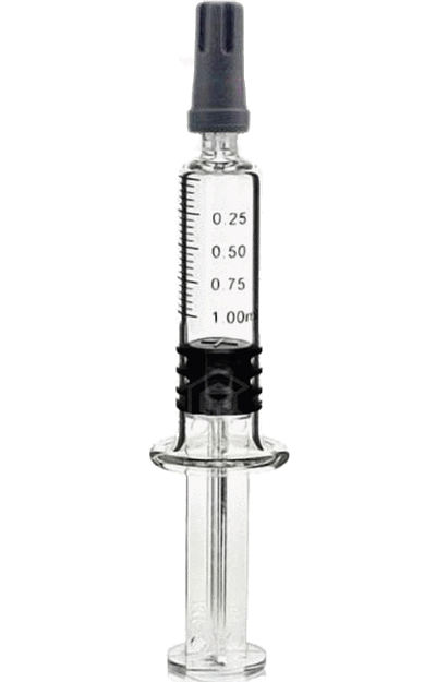Glass Syringe - Push Fit – Terpenes UK